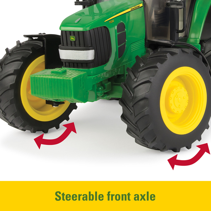 John Deere Big Farm Lights And Sounds Tractor With Wagon | Shelly Lighting